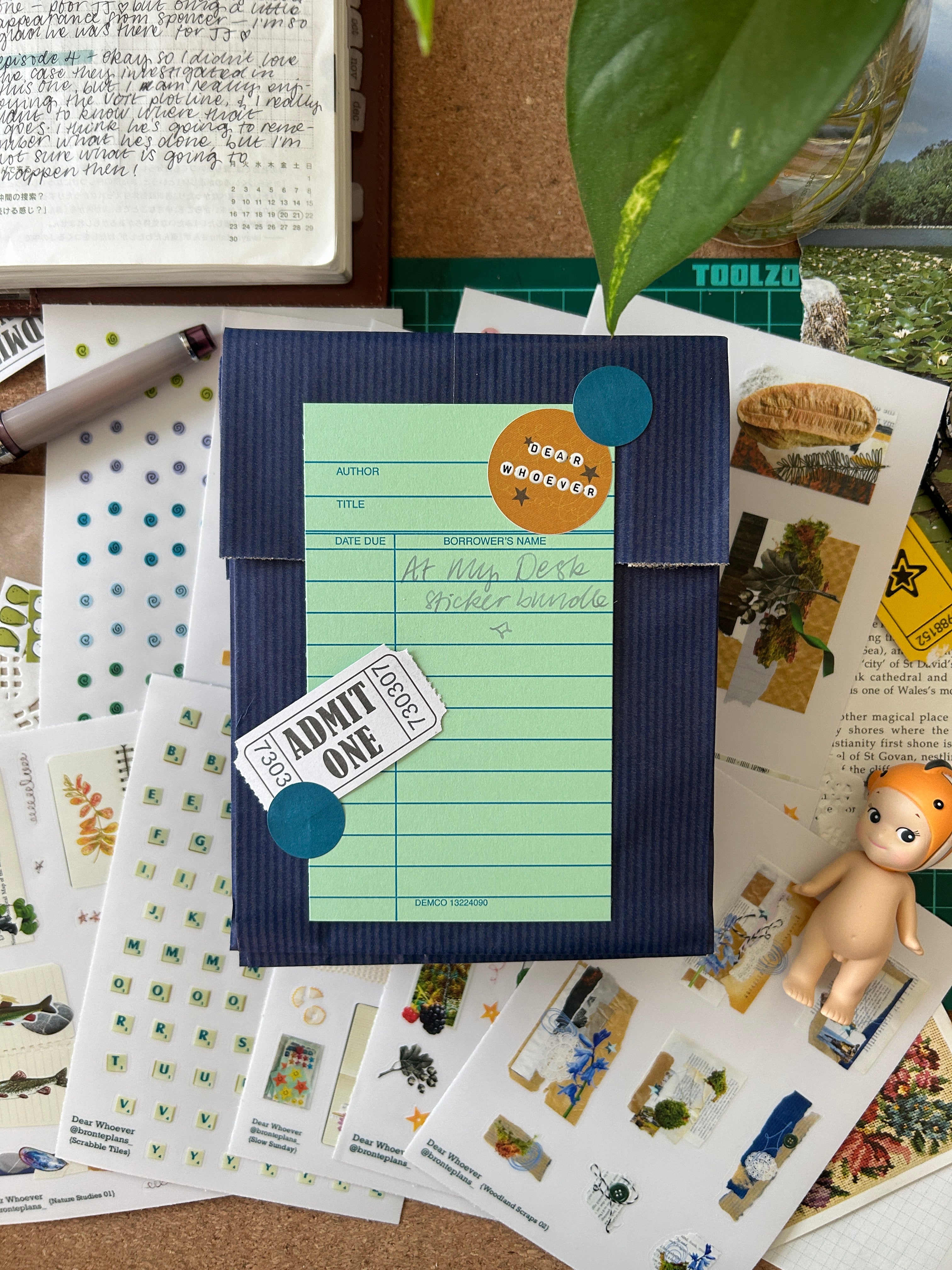 At My Desk Sticker Sheet Bundle – Dear Whoever